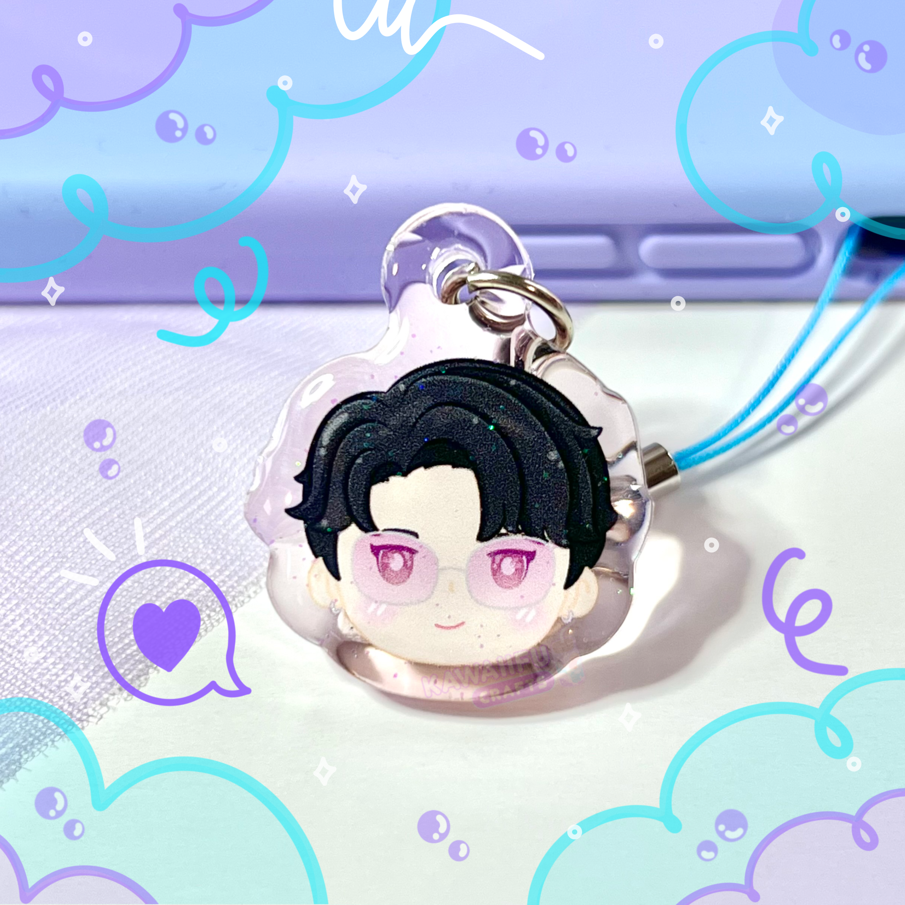 Jin Phone Charm – KawaiifuCrafts